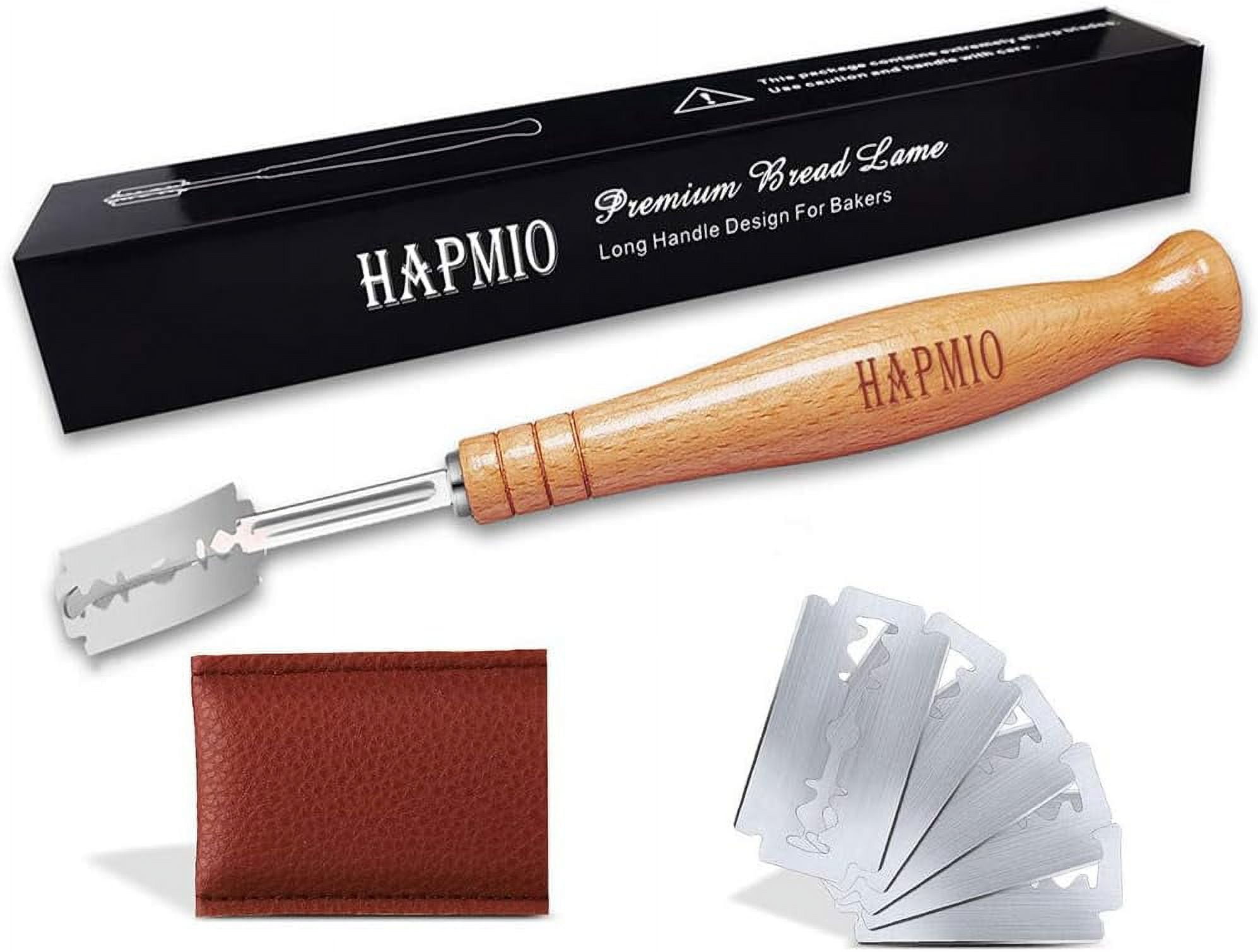 Bread Lame Premium Long Handle Bread Scoring Tool, Hand Crafted Dough ...