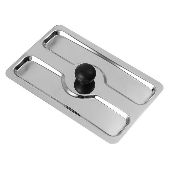 Bread Machine Cover Stainless Steel Toaster Lid Toaster Machine Cover ...