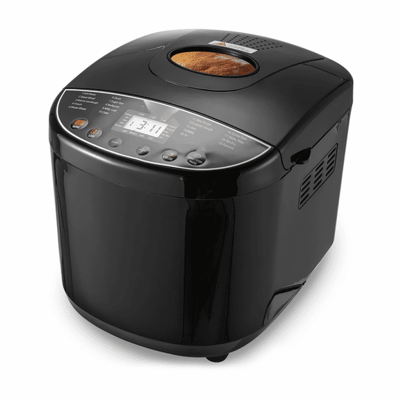Bread Maker 2LB, 19-in-1 Dough Machine with Ceramic Pan, Gluten-Free ...