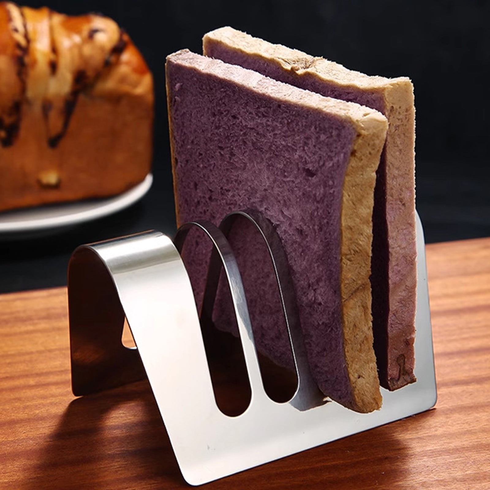 Bread Rack Mini Rack Bread Bread Loaf Stand Stainless Steel Table ...