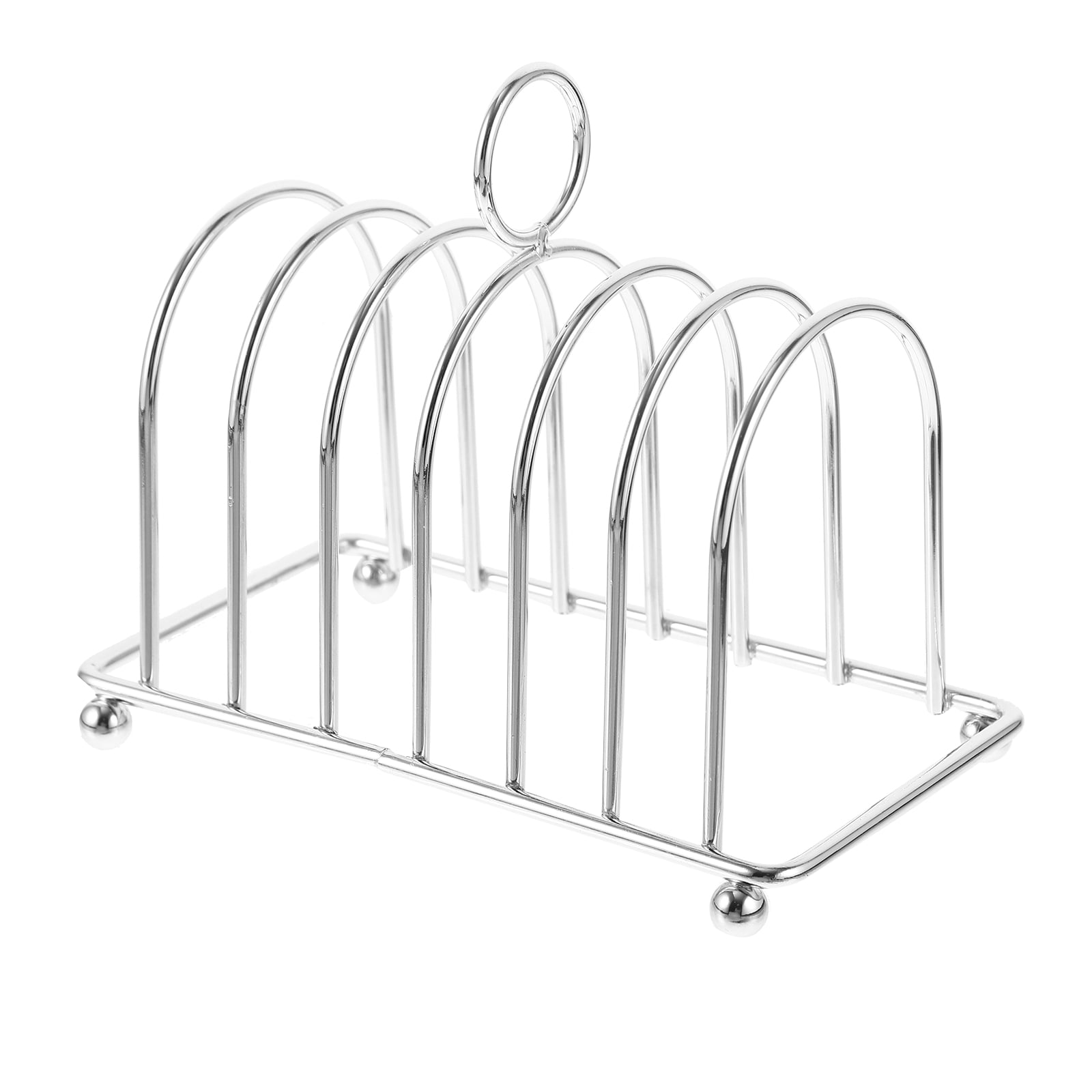 Bread Rack Serviette Holder Desktop Bookshelf Kitchen Accessory Metal ...