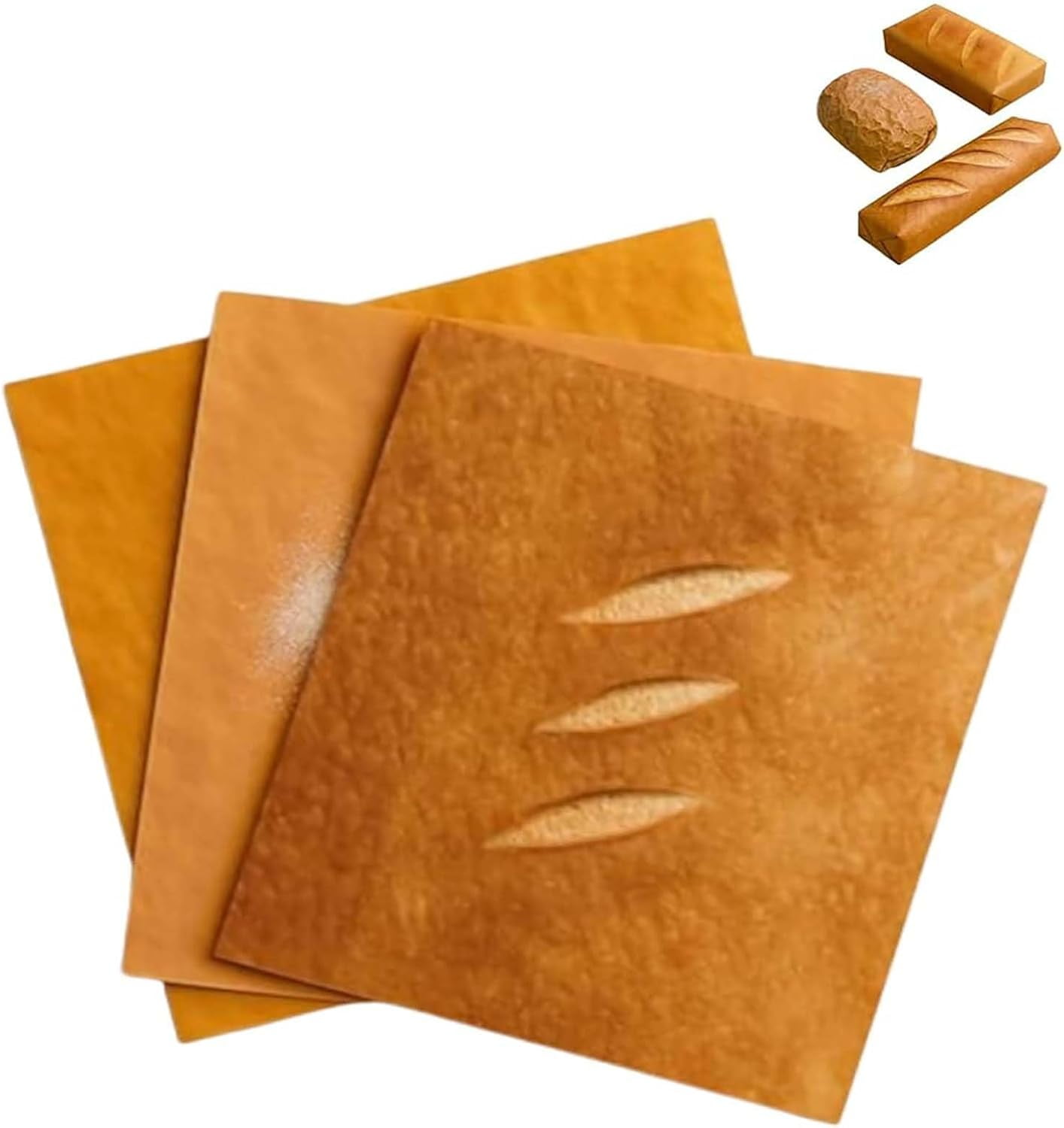 Bread Shape Gift Wrapping Paper, Nteresting Packaging Pattern Kraft ...