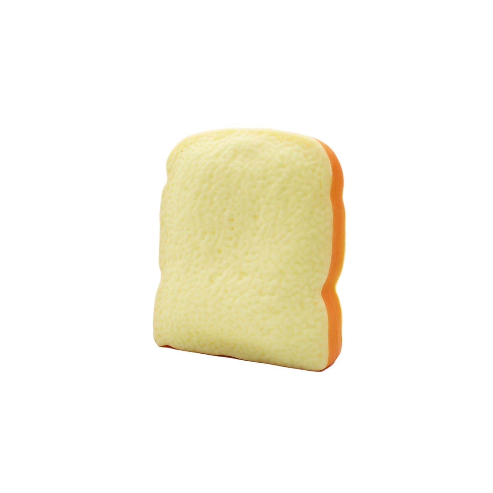 Bread Slice Shape Squeeze Ball Simulated Food Style Soft Slow Recovery ...
