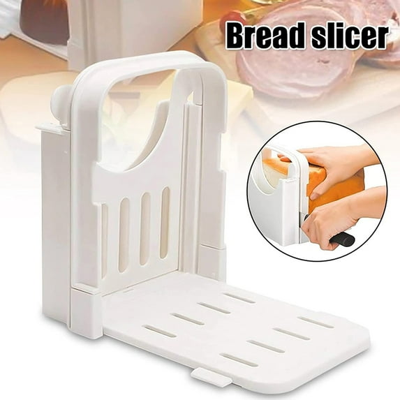 Bread Slicer Foldable Toast Slicer Tool Adjustable Toast Loaf Slicing ...
