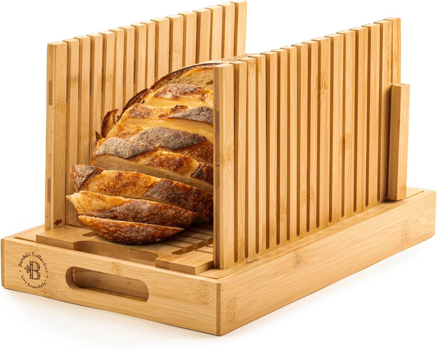 Bread Slicer for Homemade Bread - Adjustable Width Bread Cutter for ...