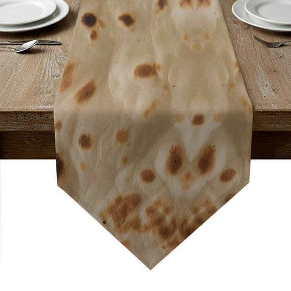 Bread Table Runner Linen Burlap Table Runner 72 Inches Long Farmhouse ...