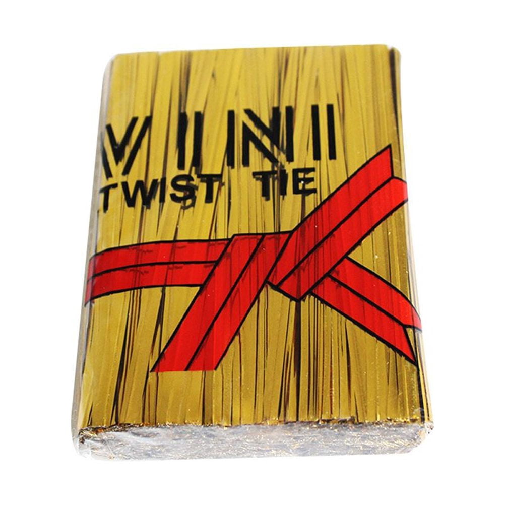 Toyandona Food Bag Ties Twist Ties Plastic 1000Pcs for Wedding Party ...