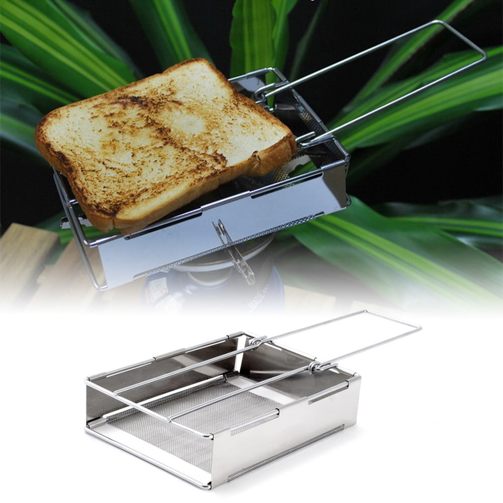 Bread Toaster Camping Stove Toaster Plate Outdoor Camping Bread Toaster ...