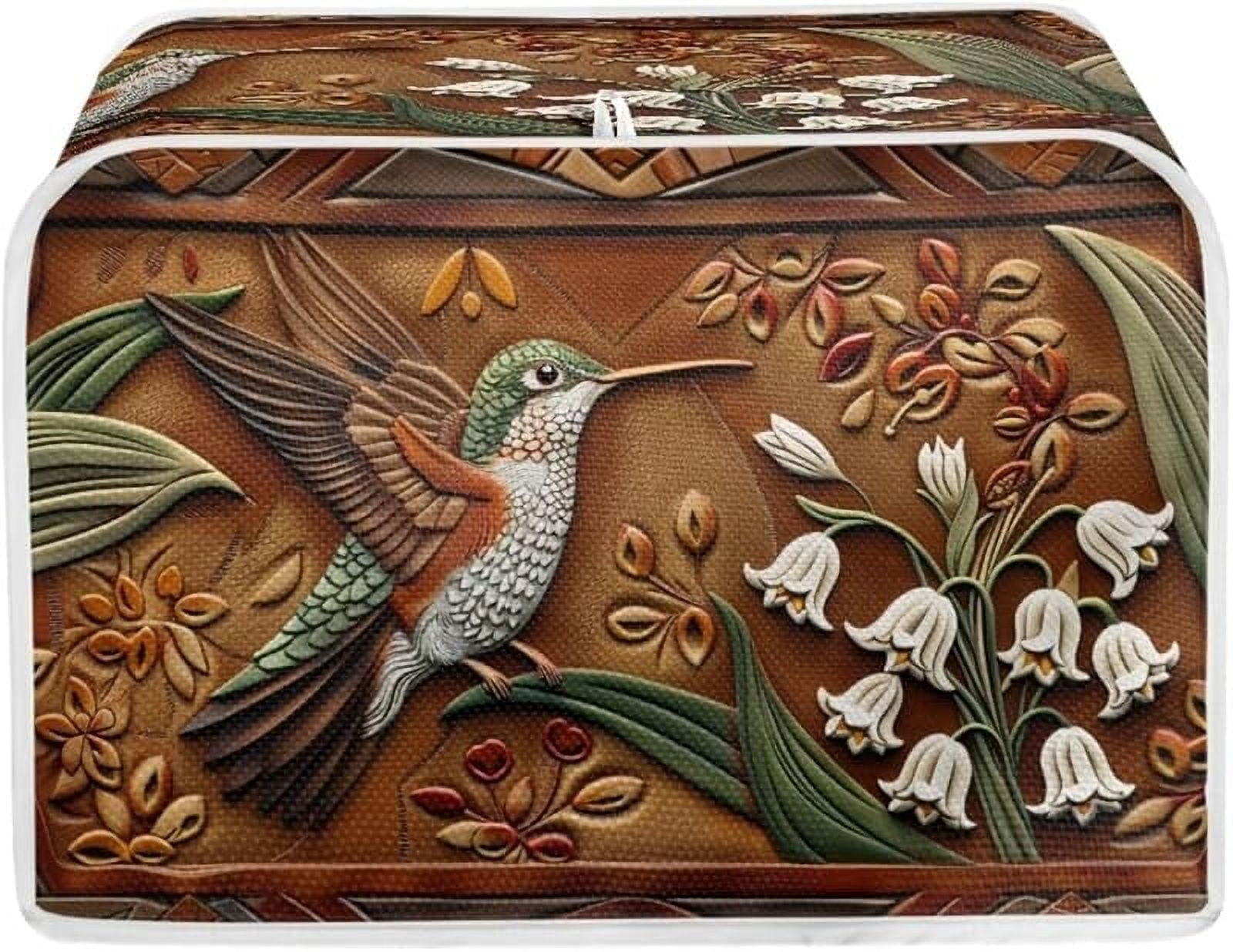 Bread Toaster Cover 4 Slice, Anti-Sputtering Bread Maker Cover Bakeware ...