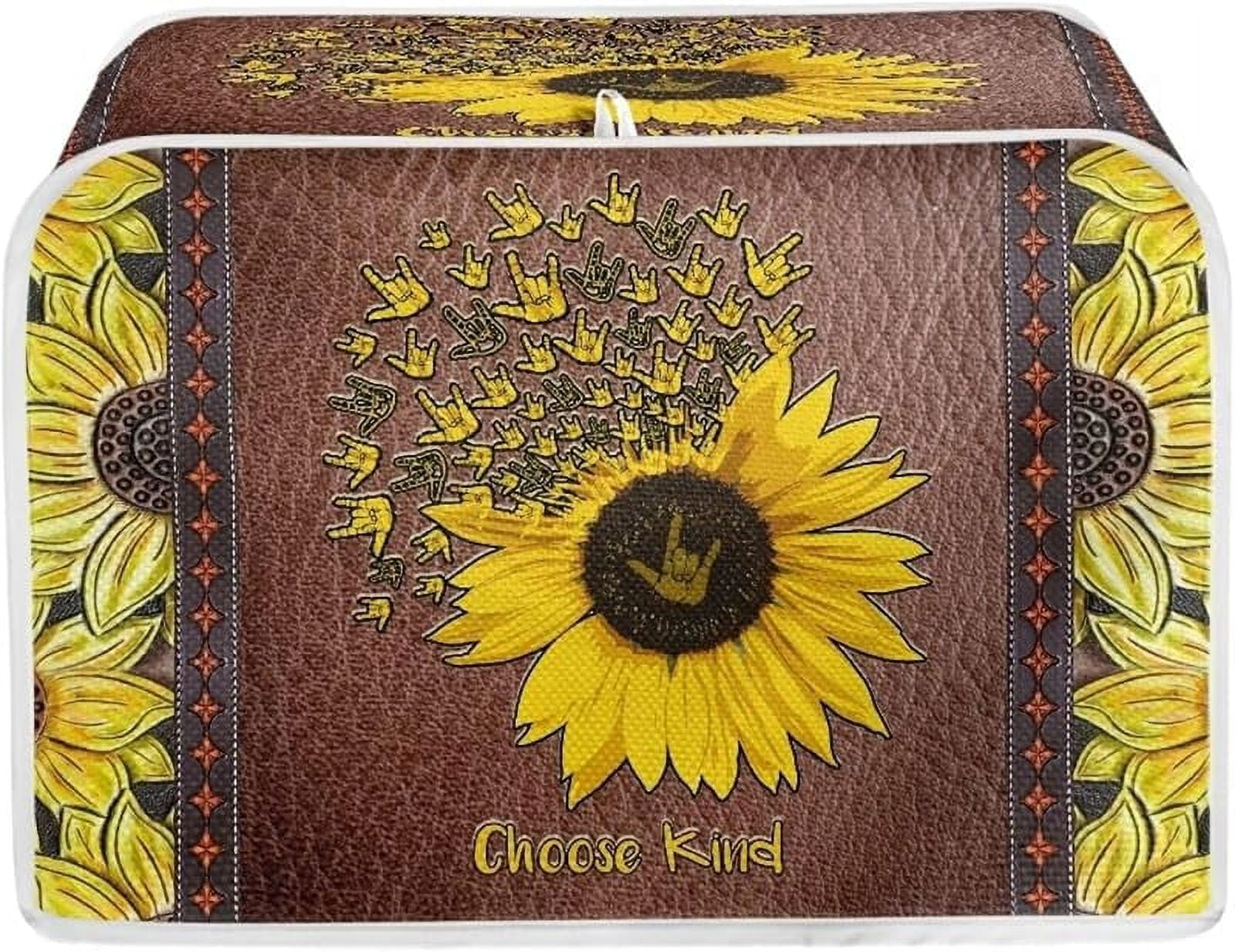 Bread Toaster Cover 4 Slice, Anti-Sputtering Bread Maker Cover Bakeware ...