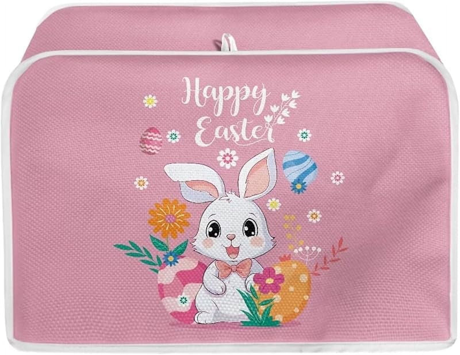 Bread Toaster Cover 4 Slice, Anti-Sputtering Bread Maker Cover Bakeware ...