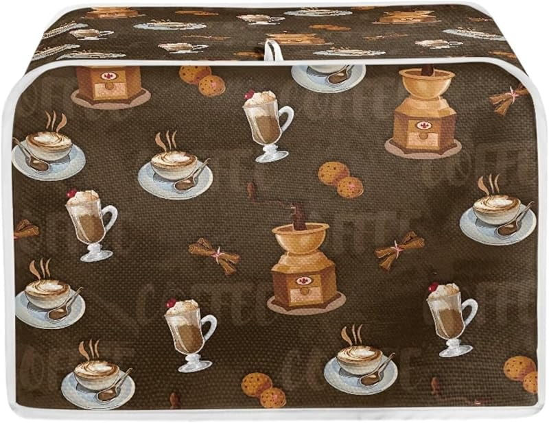 Bread Toaster Cover 4 Slice, Anti-Sputtering Bread Maker Cover Bakeware ...