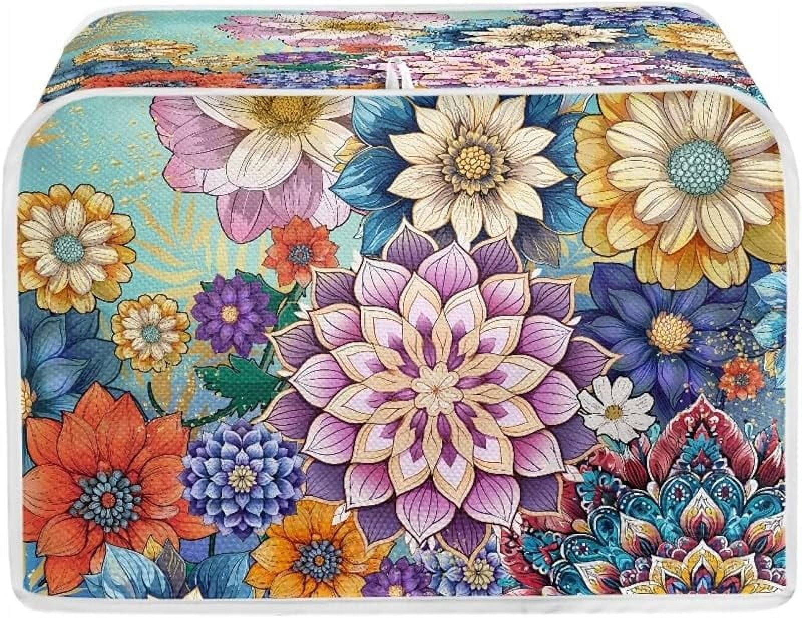 Bread Toaster Cover 4 Slice, Anti-Sputtering Bread Maker Cover Bakeware ...