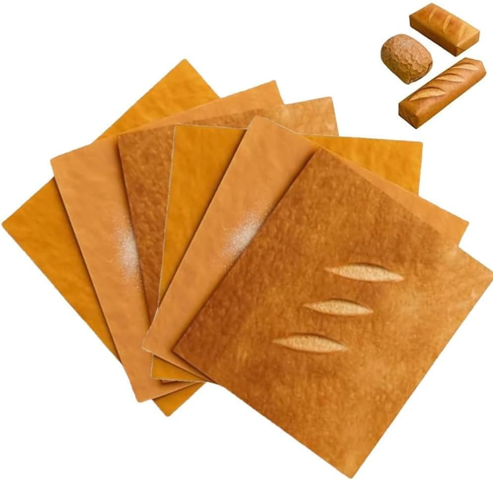 Bread Wrapping Paper - Bread Shape Gift Wrapping Paper, Realistic Toast ...