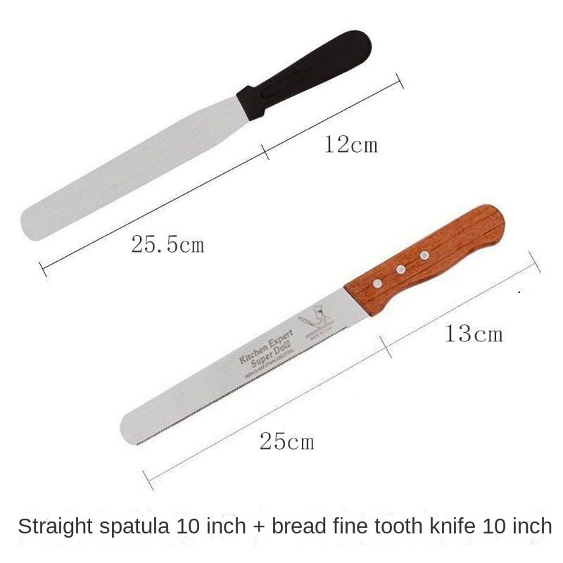 Bread knife serrated knife slicer knife fine-toothed cake knife icing ...