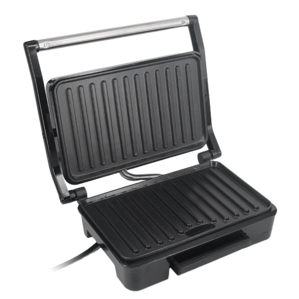 Bread machine, Nonstick Pan Panini Maker Stainless Steel 850w Nonstick ...