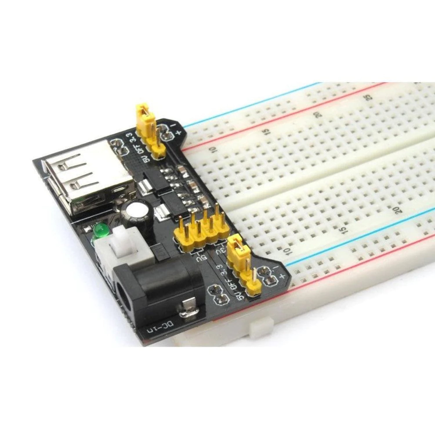 Breadboard Power Supply Module 3.3V / 5V For MB-102 - Walmart.com