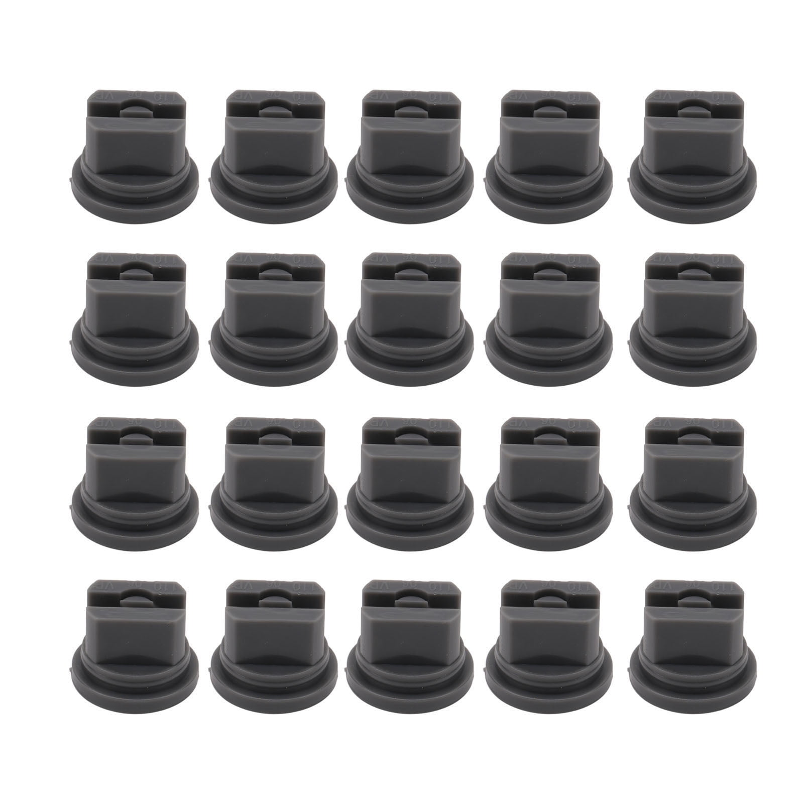 Breadeep 20 Pcs Flat Fan Spray Tip Uniform Spray Distribution 110 ...