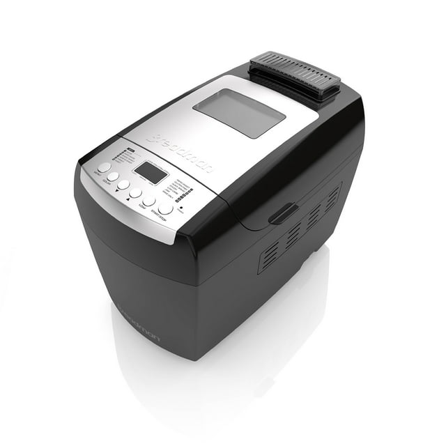 Breadman 2.5lb. Bakery Pro Bread Machine, Black/Stainless Steel ...