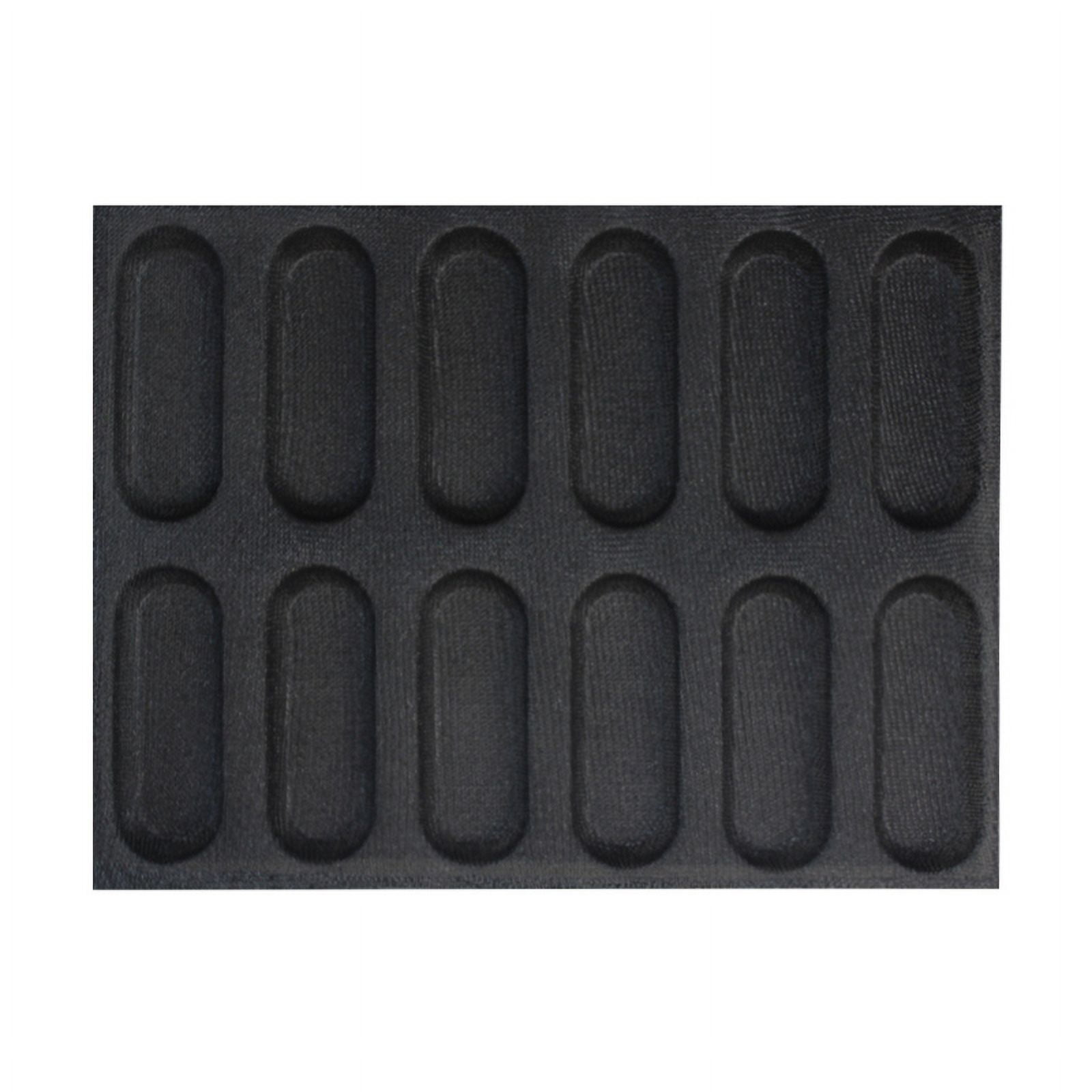 Breads Baking Trays for 12 Breads Silicone Breads Baking Moulds Non ...