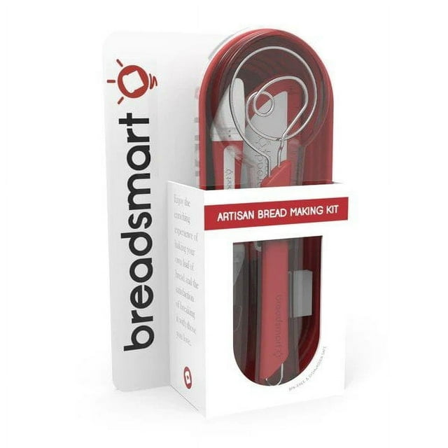 Breadsmart Artisan Bread Making Kit - 5 PC Baking Supplies Set - Lame ...