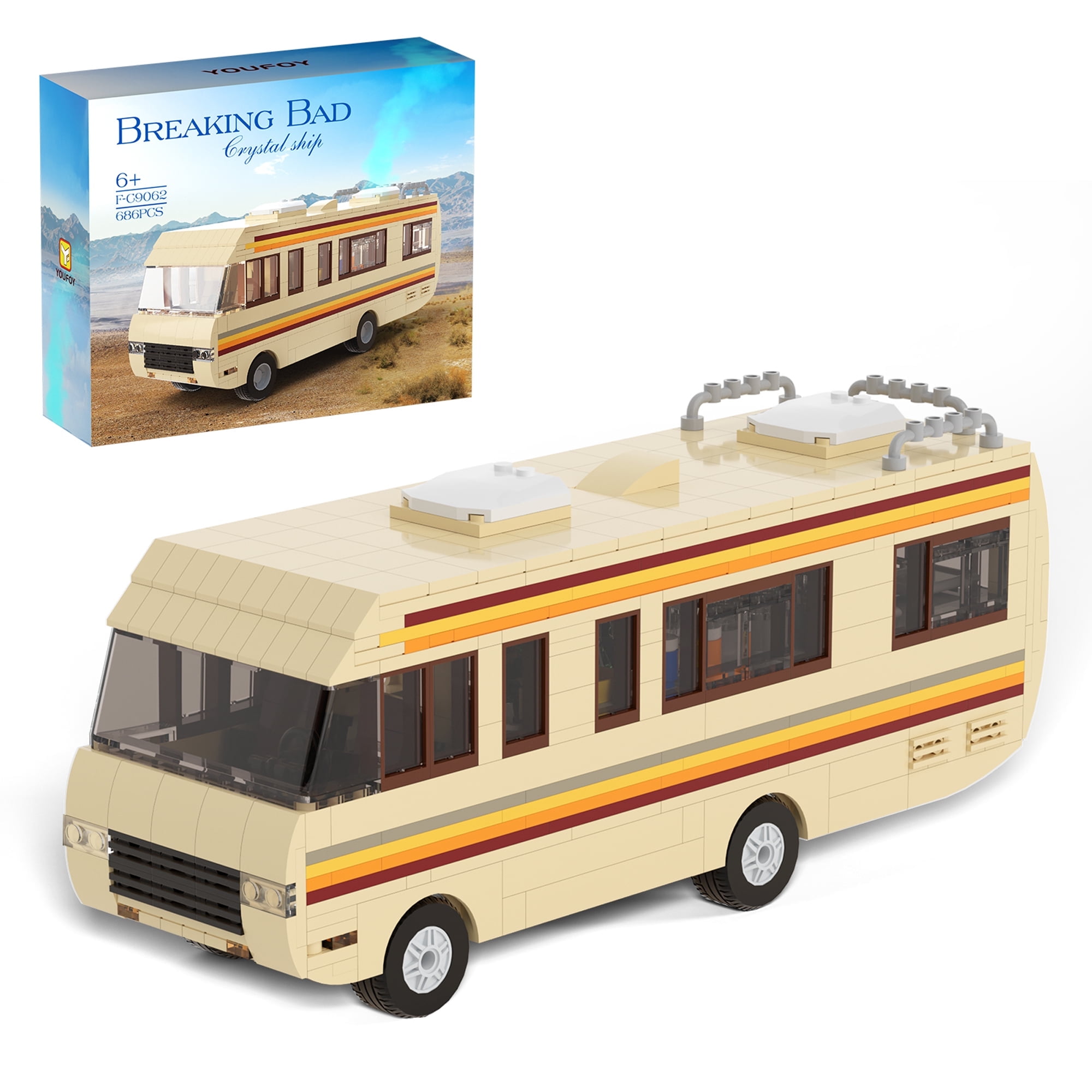 Break Bad Rv Car Building Set, Compatible with Lego Rv, Break Bad The ...