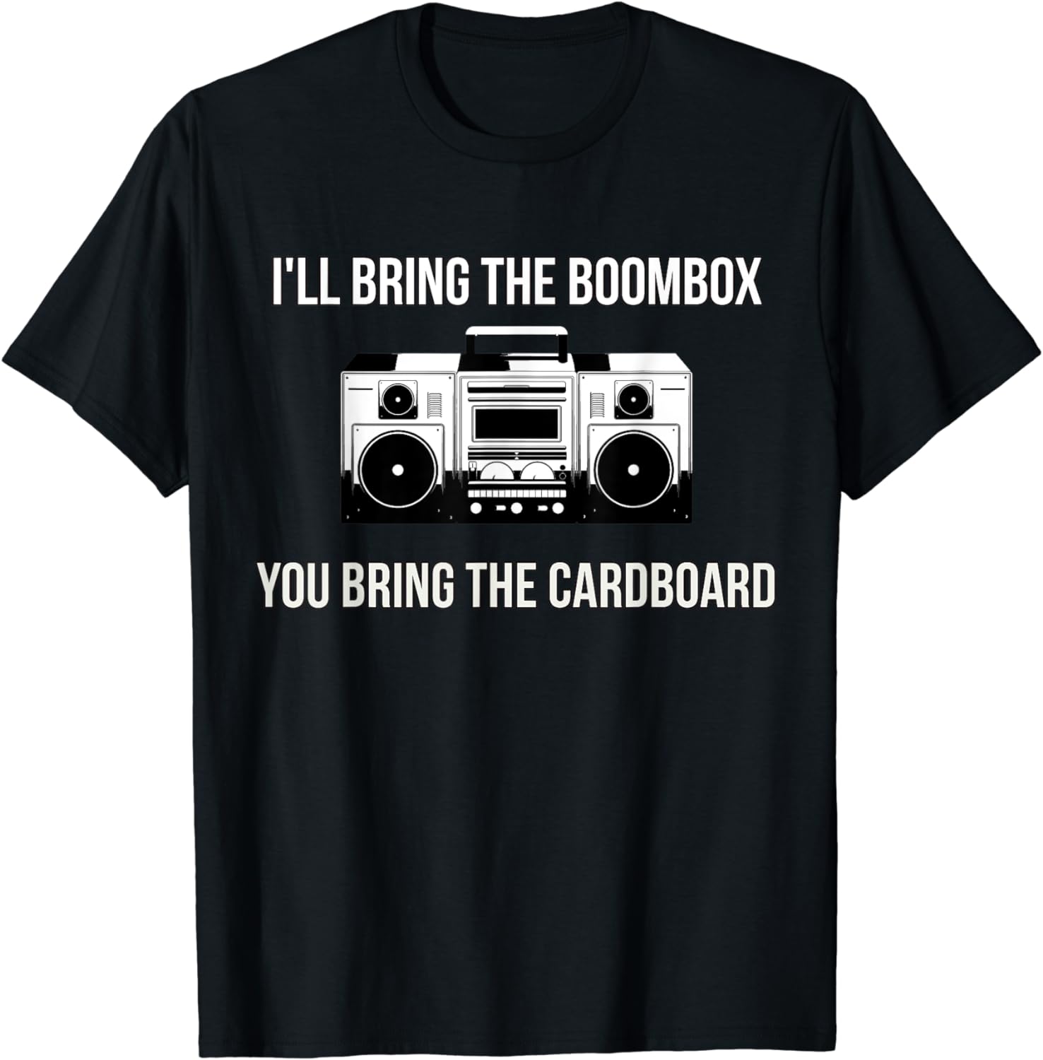 Break Dancing Boombox T-Shirt Old School - Walmart.com