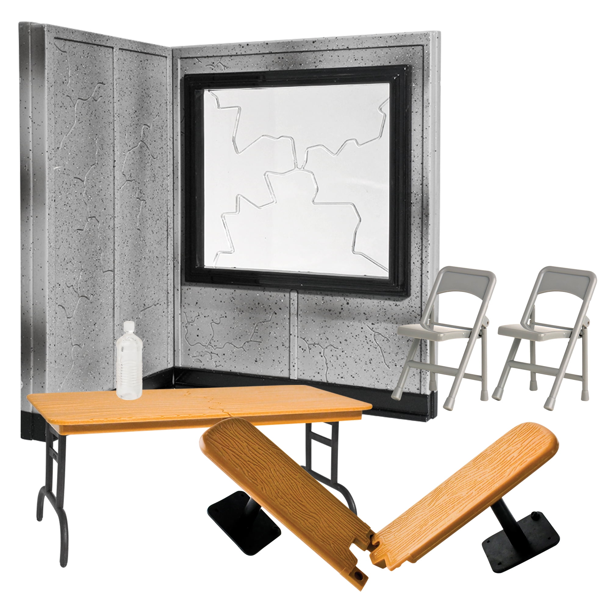 Break Room Accessory Set for WWE & AEW Wrestling Action Figures ...