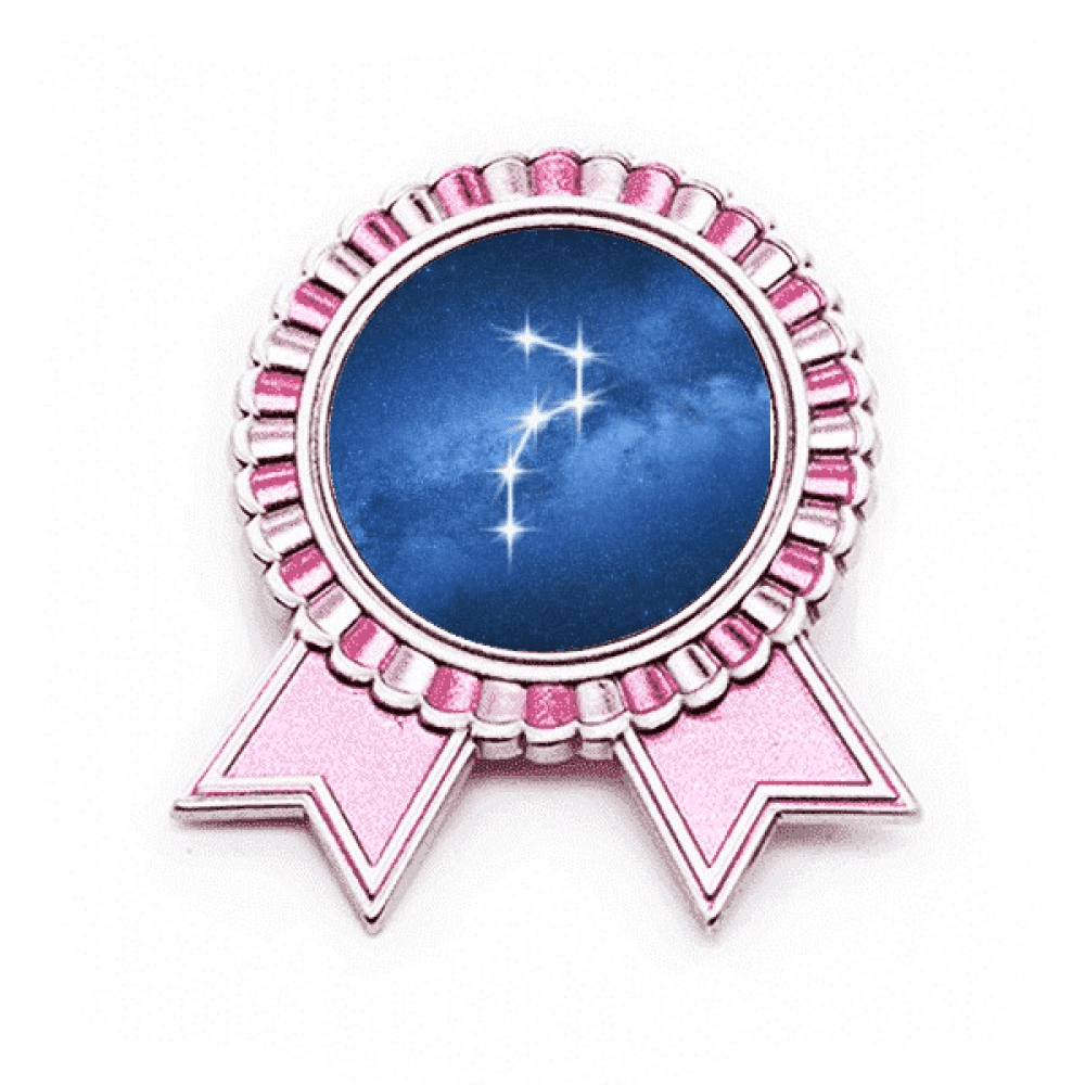 Break Through Adversity Beautiful Lucky Stars Badge Brooch Pin Pink ...