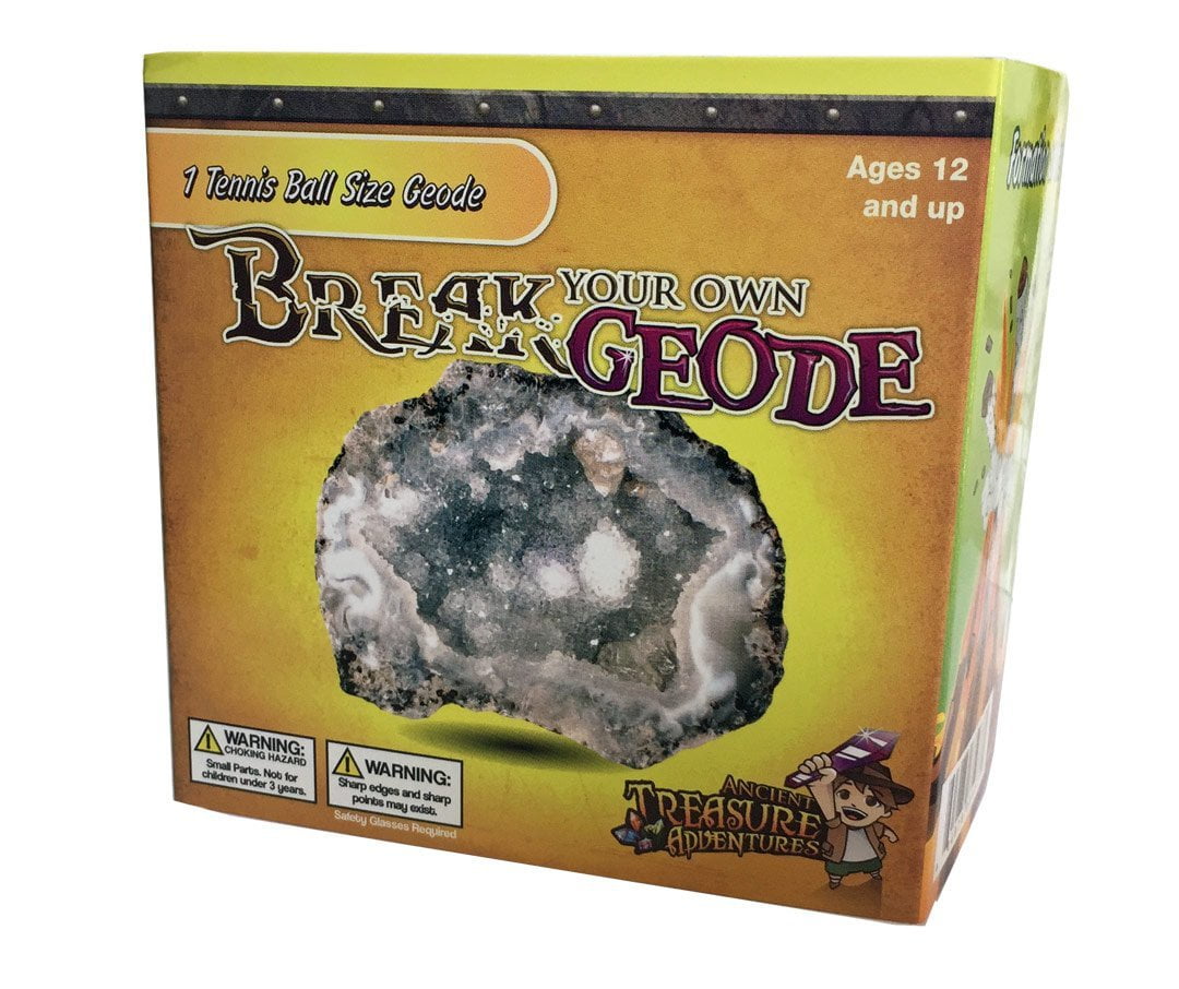 Break Your Own Geode "Tennis Ball Size" By Ancient Treasure Adventures ...