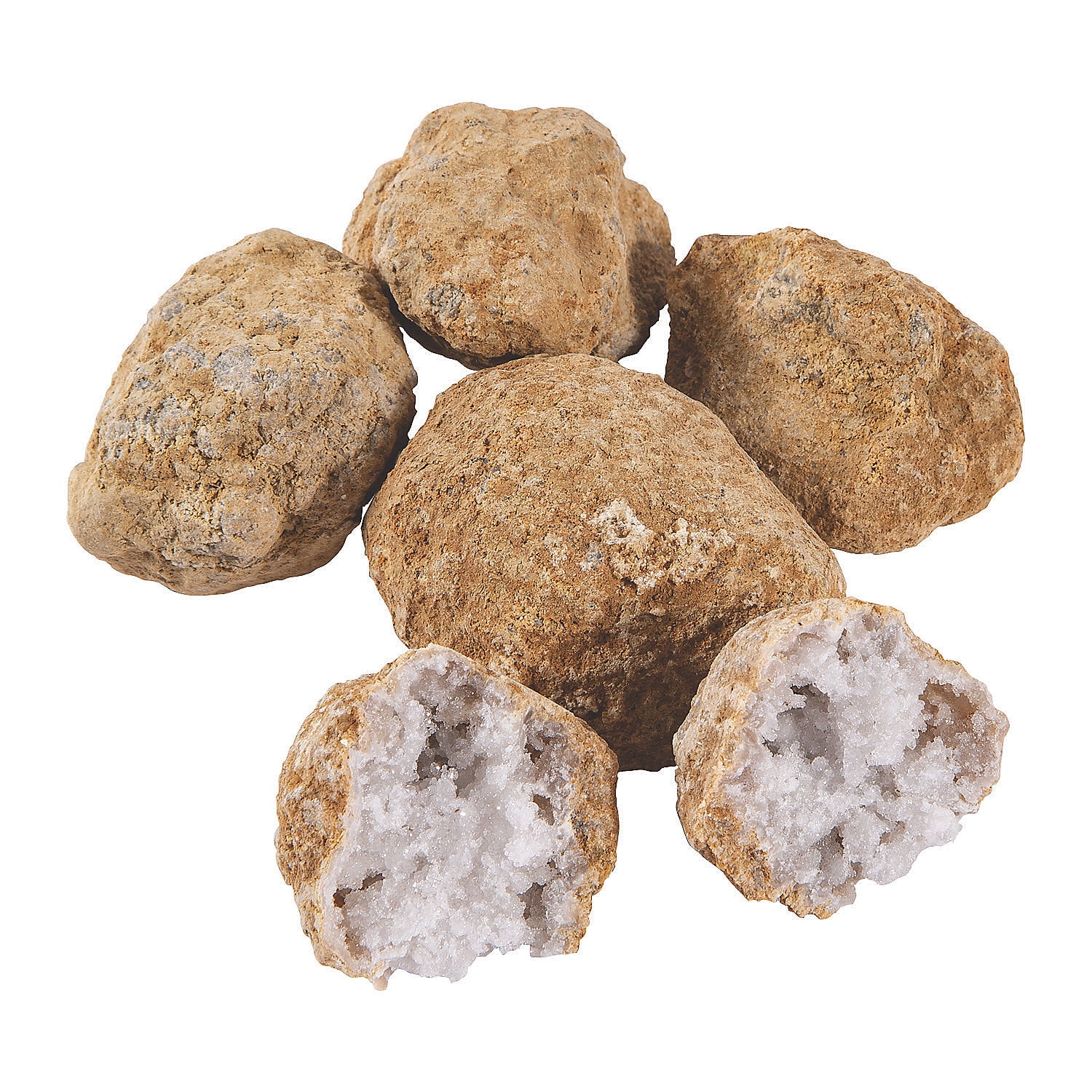 Break-Your-Own Geodes - Educational - 12 Pieces - Walmart.com