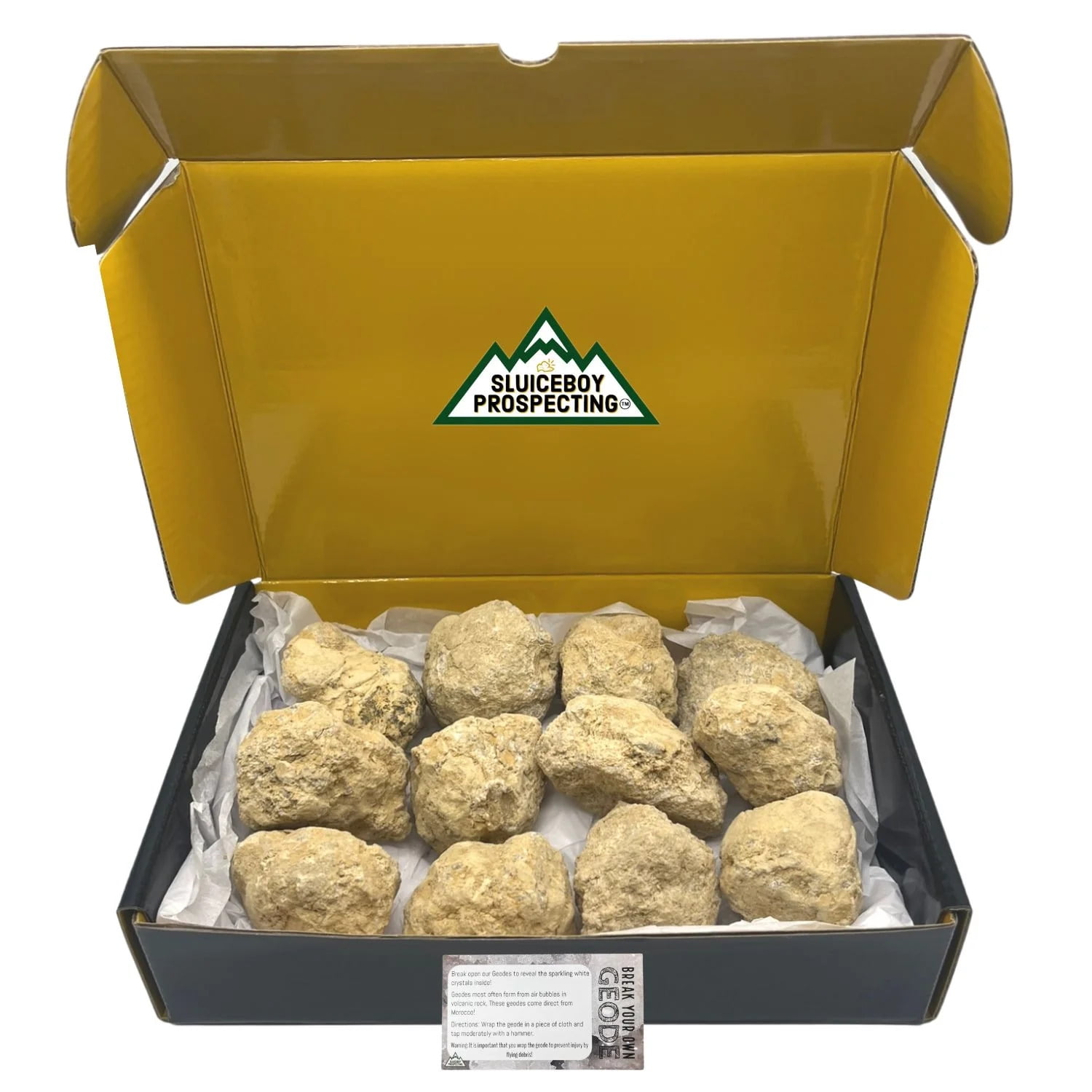 Break Your Own Geodes! IN BOX | Small Size - Walmart.com