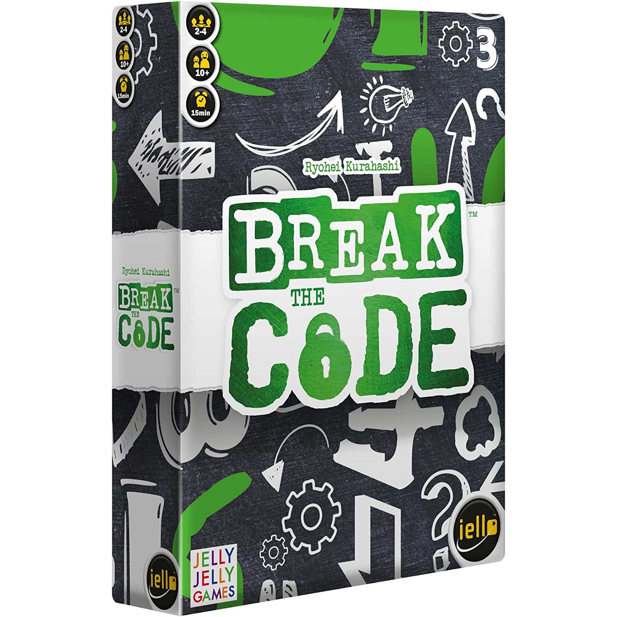 Break the Code - Deduction & Puzzle Board Game, Kids & Family, Iello ...