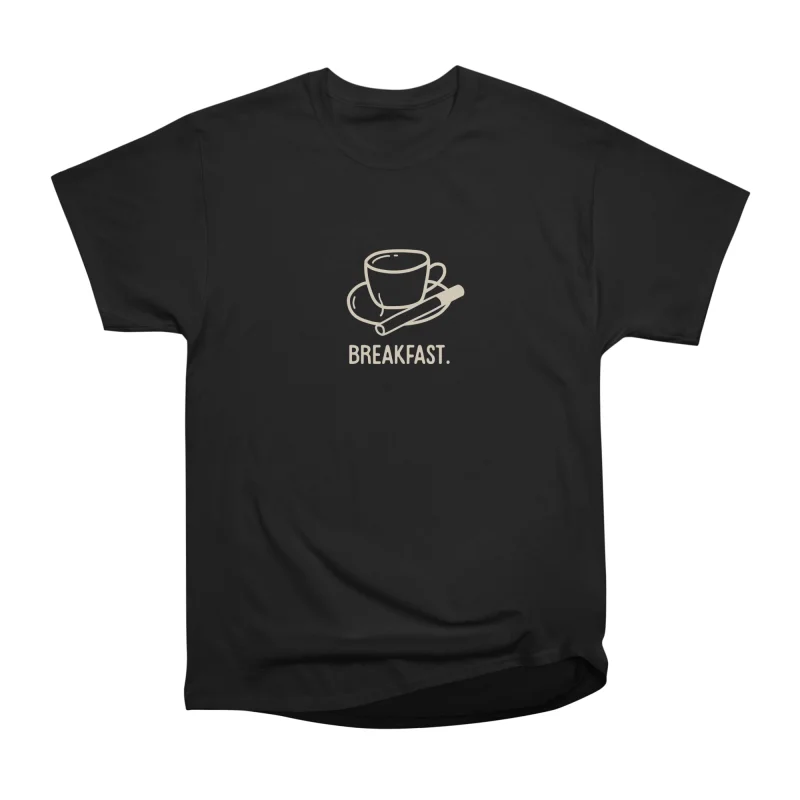 BreakFast Funny Daily Routine T-Shirt Tee Gift For Him Merch For Her ...