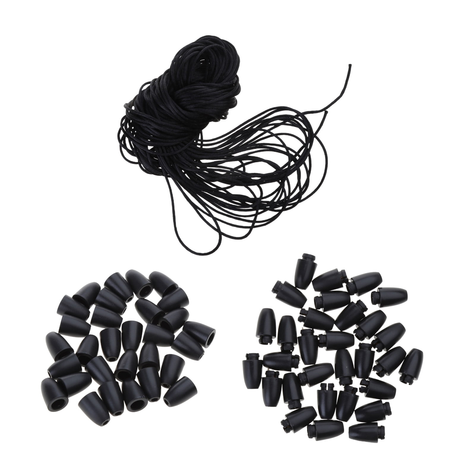 Breakaway Clasps with Nylon Lanyard Bead Barrels Connectors Plastomer ...