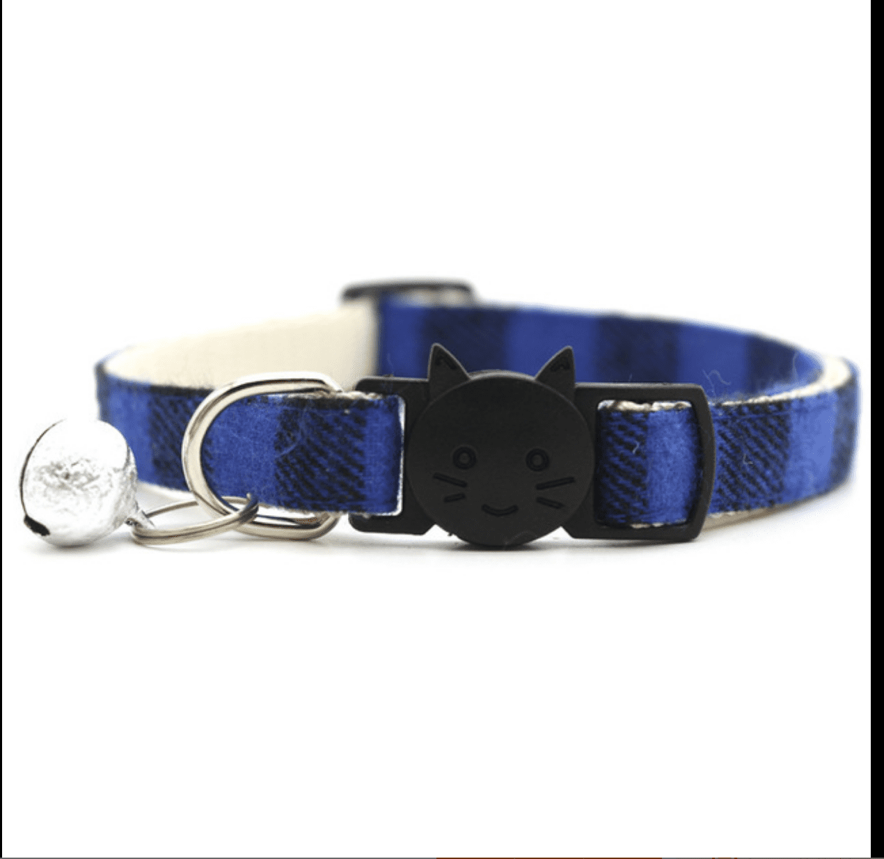 Breakaway Nylon Cat Safety Collar with Bell for Cat Kitten adjustable ...