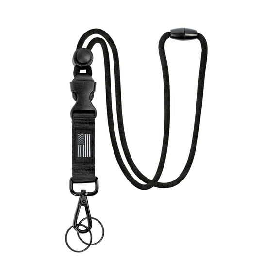 Breakaway lanyard for ID badges, safety detachable key lanyard with ...