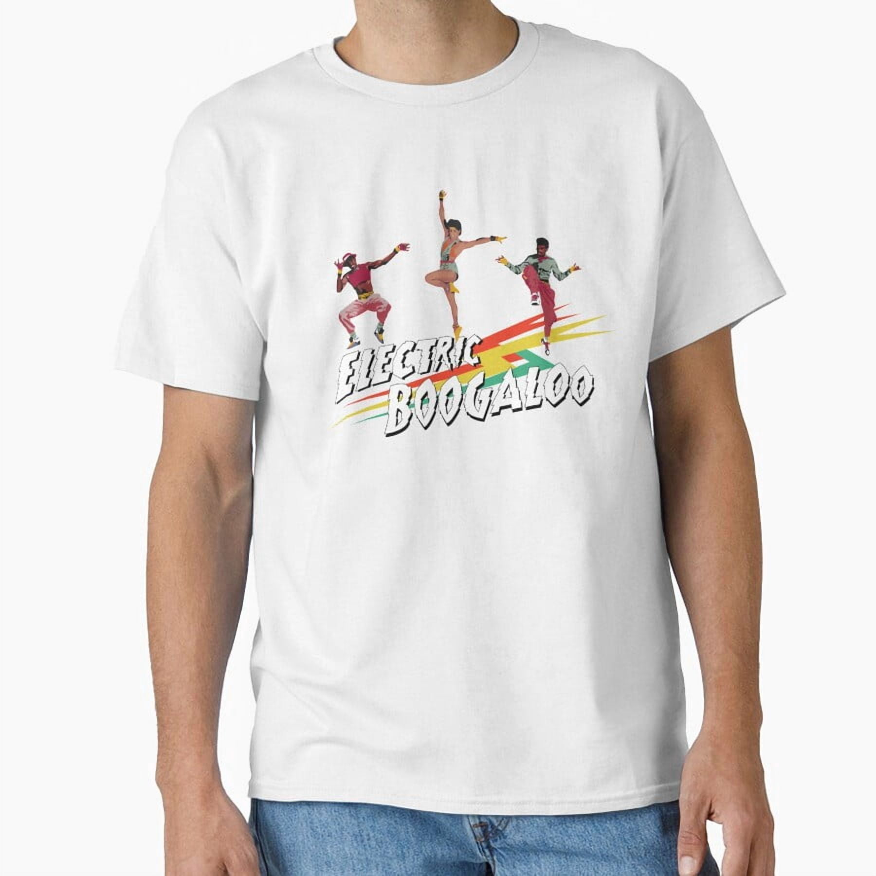 Breakdancing Sequel Parody Pop Culture Joke Typography T-Shirt ...