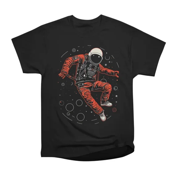 Breakdancing Space Astronaut T-Shirt Tee Gift For Him Merch For Her ...
