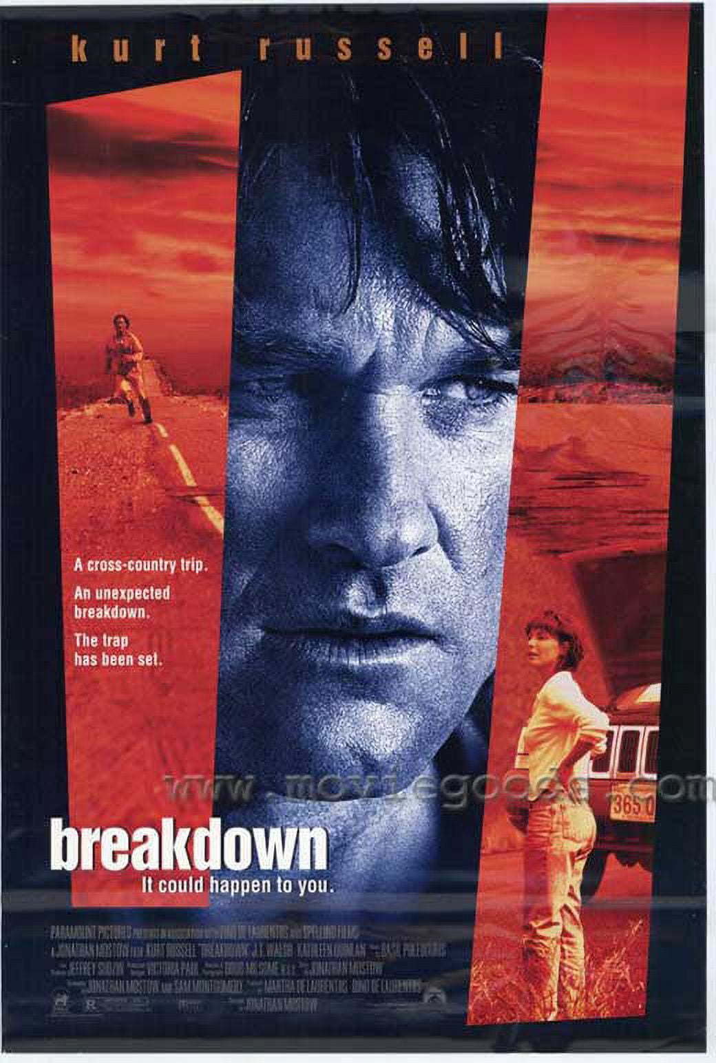 Breakdown - movie POSTER (Style A) (11" x 17") (1997) - Walmart.com