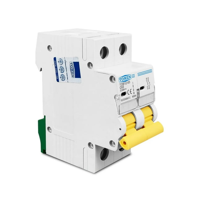 Breaker 2P DC 600V Circuit C curve single pole direct-current fuse for ...