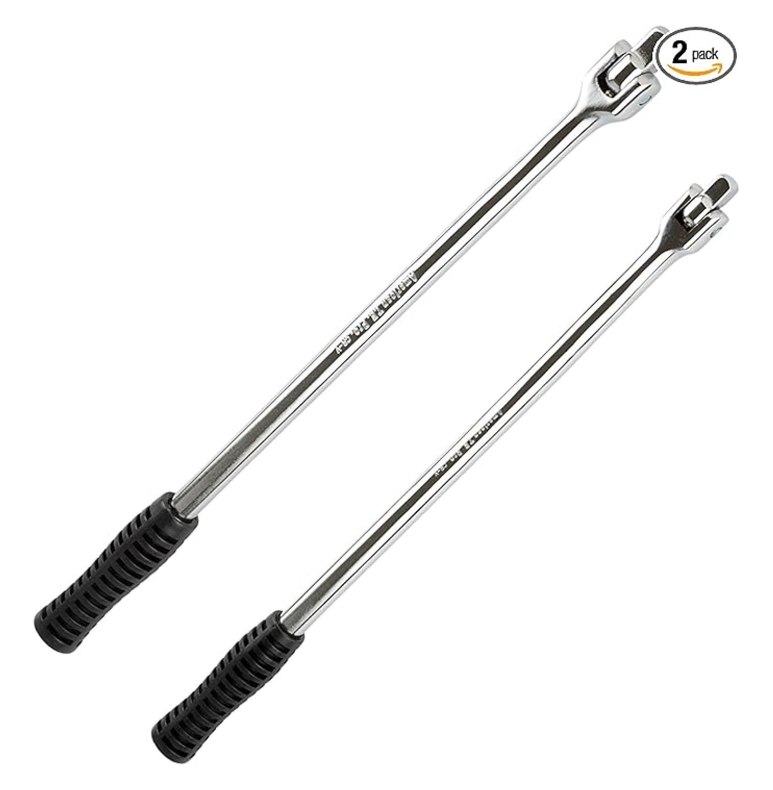Breaker Bar Set - 3/8" & 1/2" Drive - Heavy Duty Torque Breaker Bars ...