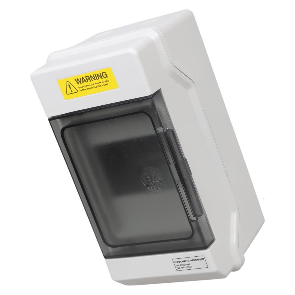 Breaker Box Clear Observation Window Din Rail Mounting Brackets for ...