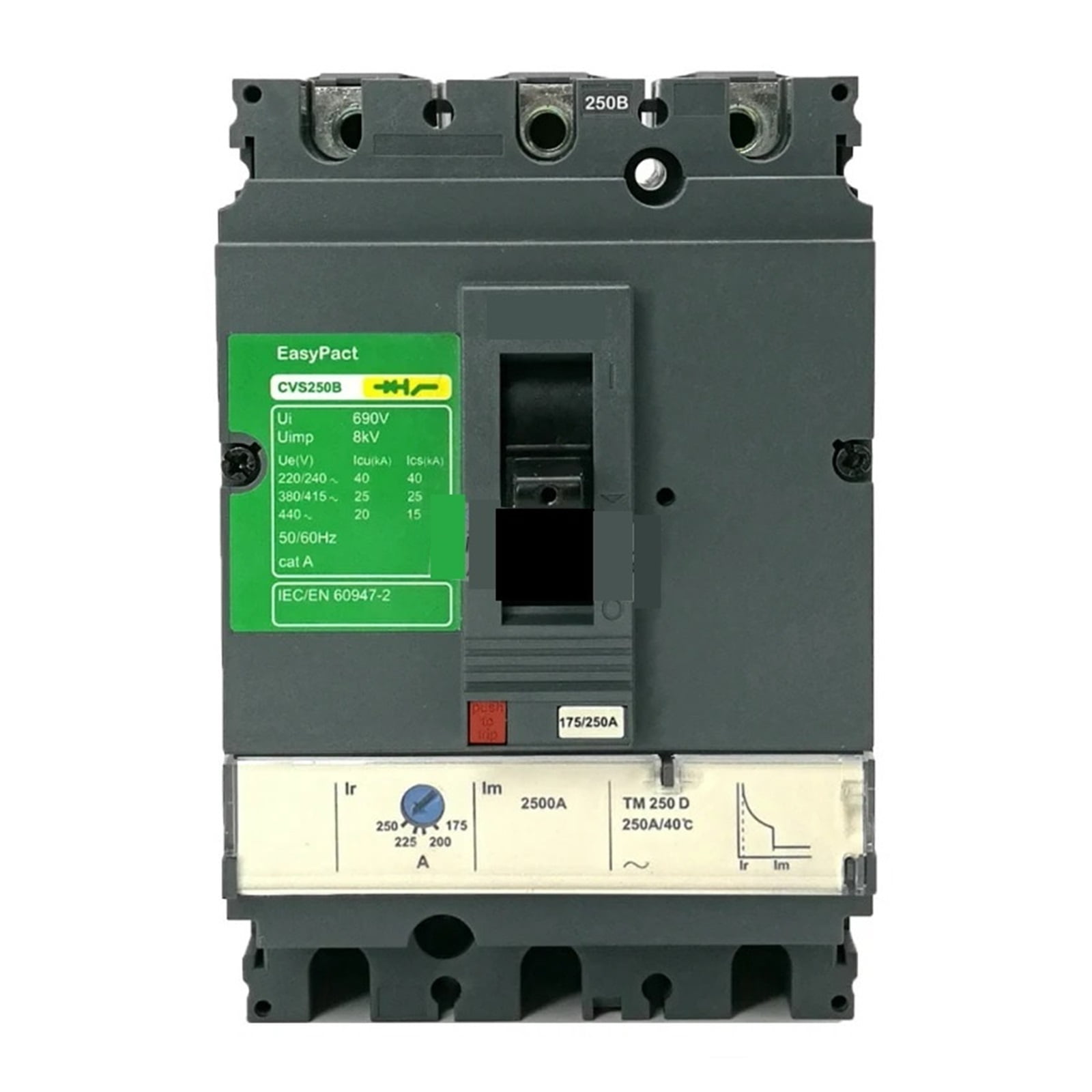 Breaker Electric Molded-Case Circuit Breakers Switch CVS250B 3P/3d 4P ...