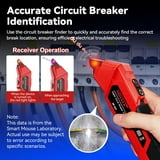 Breaker Finder with GFCI Tester, 90-120V AC, Non-Contact Voltage ...
