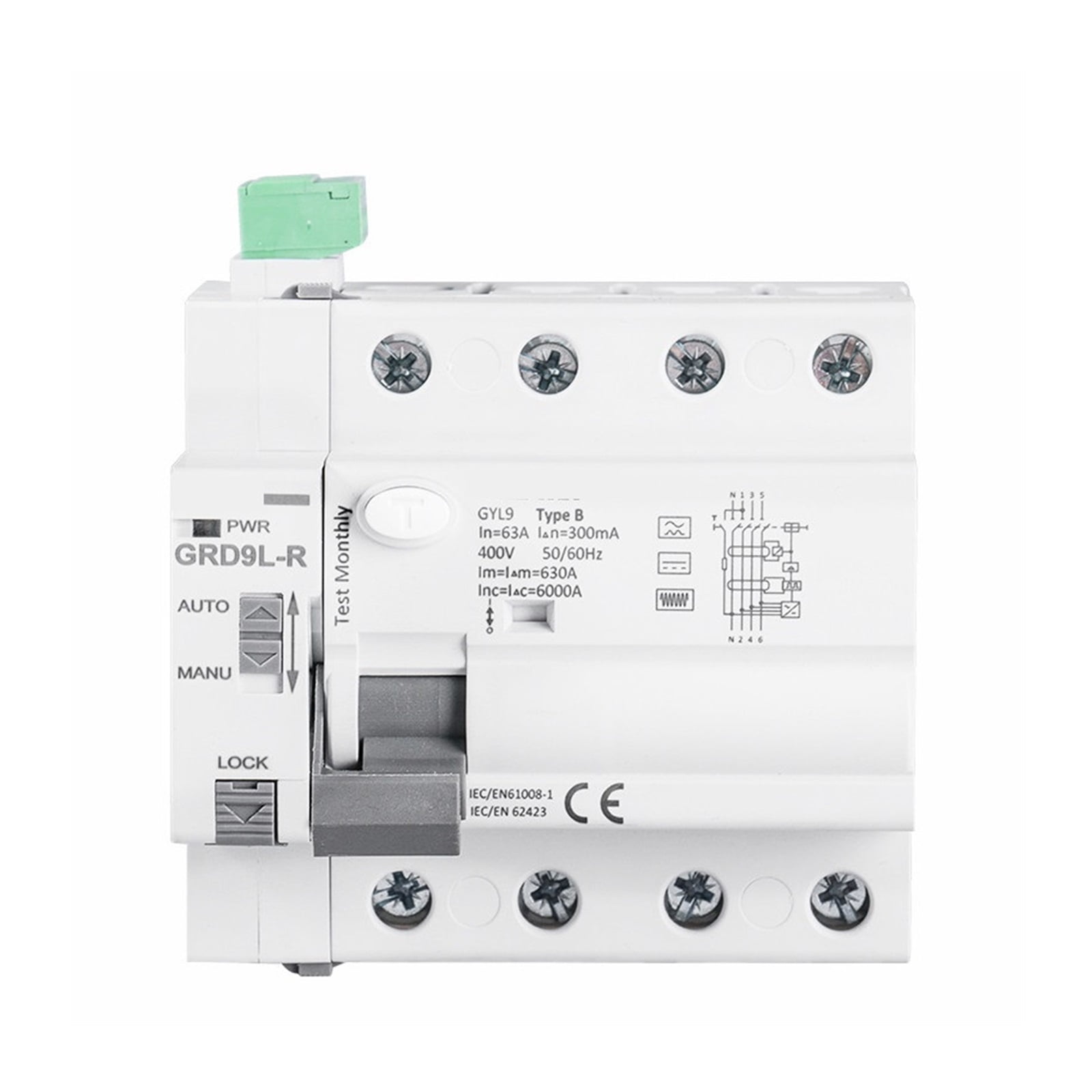 Breaker Self Recloser Control Mode with Type B RCD Special for Charging ...
