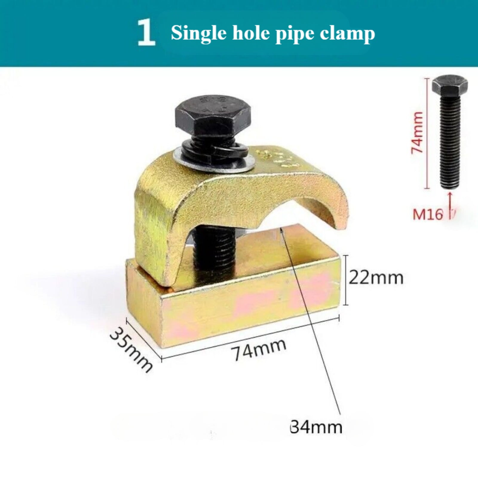 Breaker hydraulic pipeline pipe clamp pipe buckle excavator forearm ...