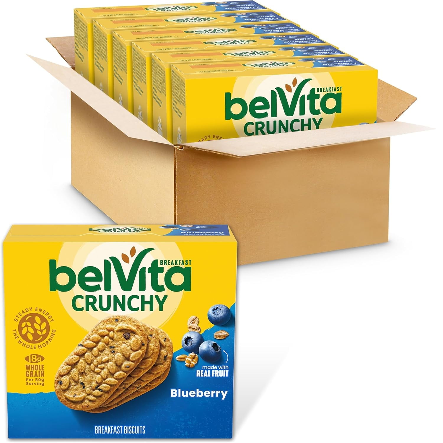 Breakfast Biscuits, 30 Total Packs, 6 Boxes (4 Biscuits Per Pack ...
