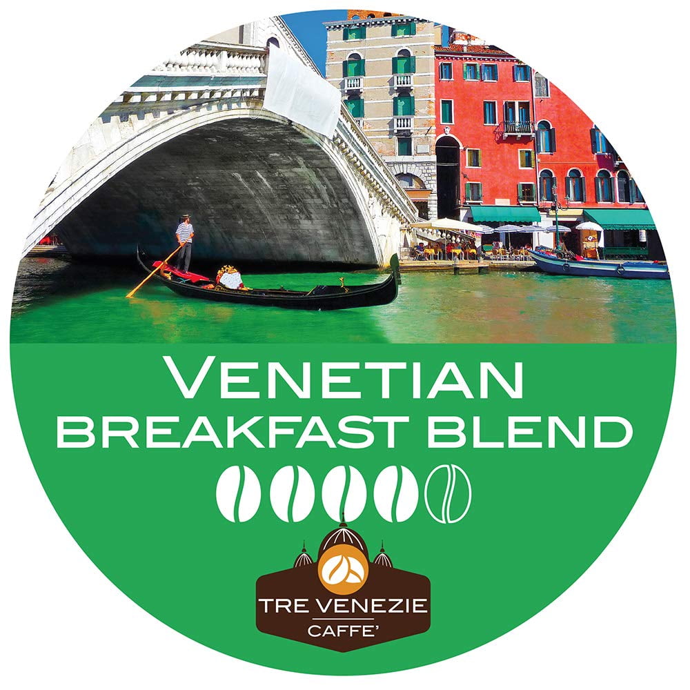 Breakfast Blend Coffee Pods, Italian Light Roast Coffee, Single Serve ...