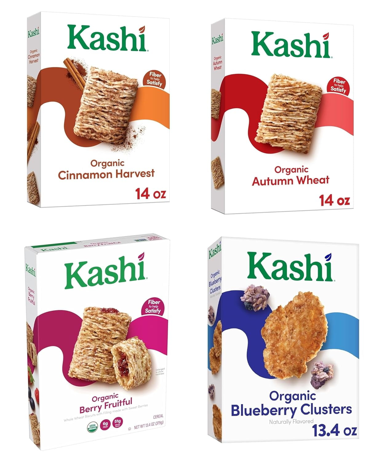 Breakfast Cereal Variety Pack Family Breakfast Organic Fiber Cereal ...